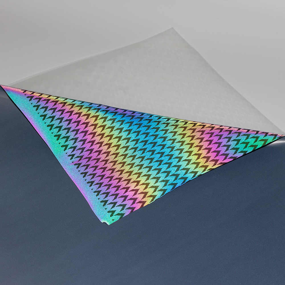 RFL021# colorful new printed reflective htv heat transfer vinyl - Rx Foil